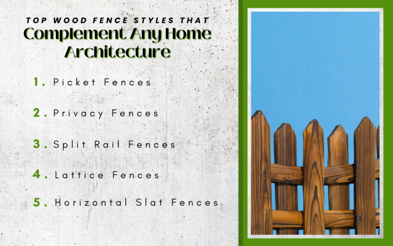 Top Wood Fence Styles That Complement Any Home Architecture - Perry ...